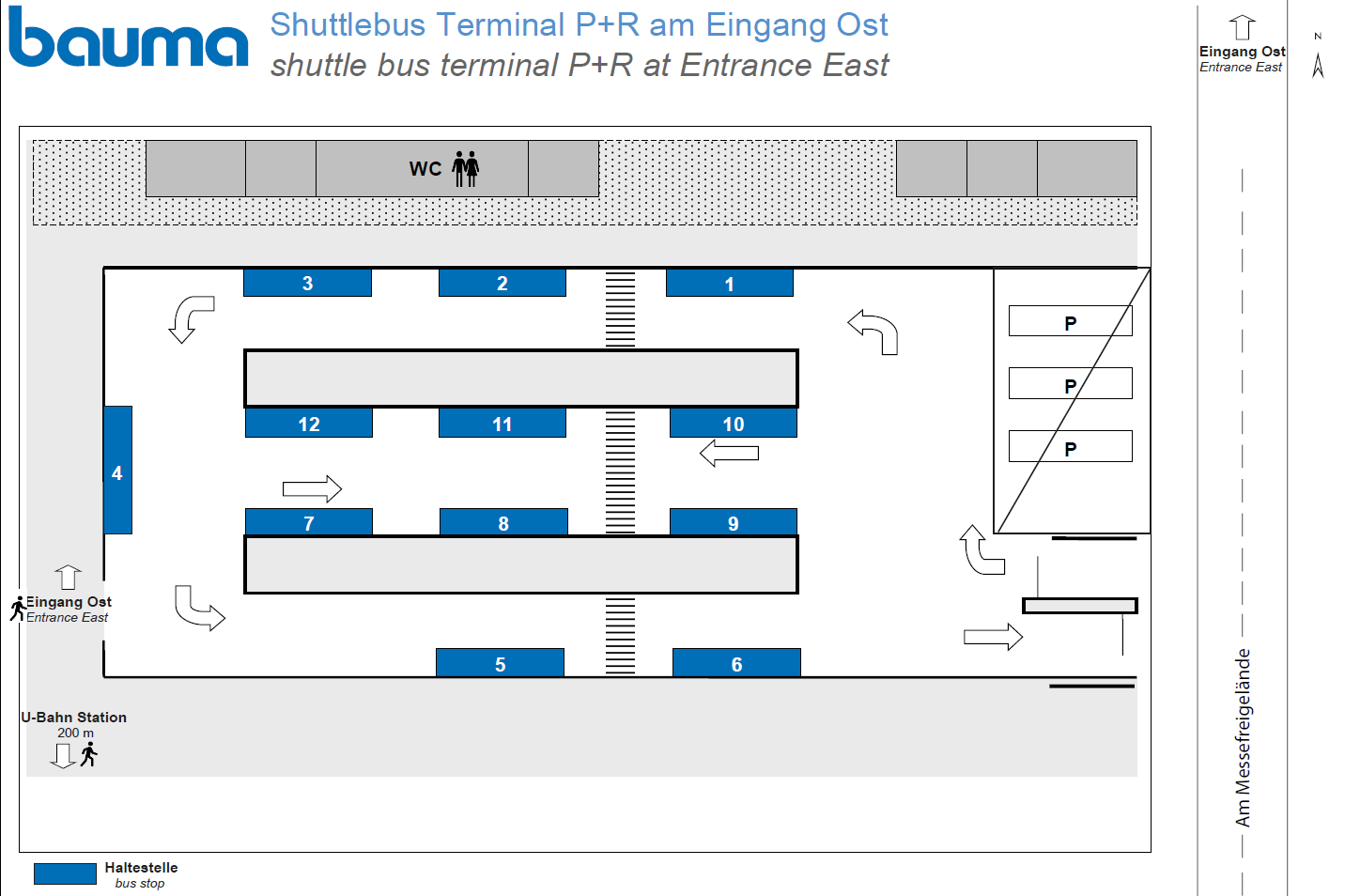 Fairgrounds map & Travel information