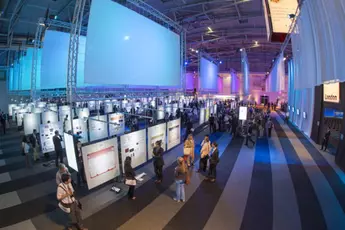 Trade Fair Center Messe München hall overview