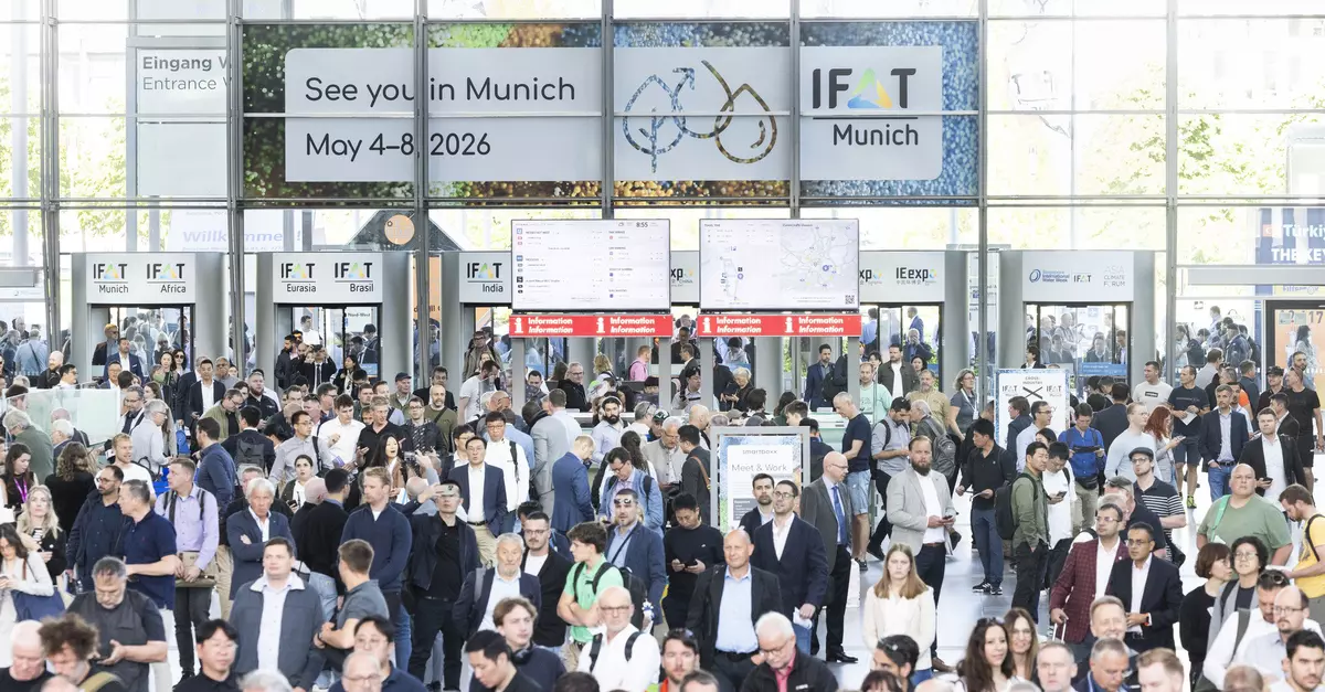 Record IFAT Munich: The world's leading trade fair for environmental technologies reflects ...