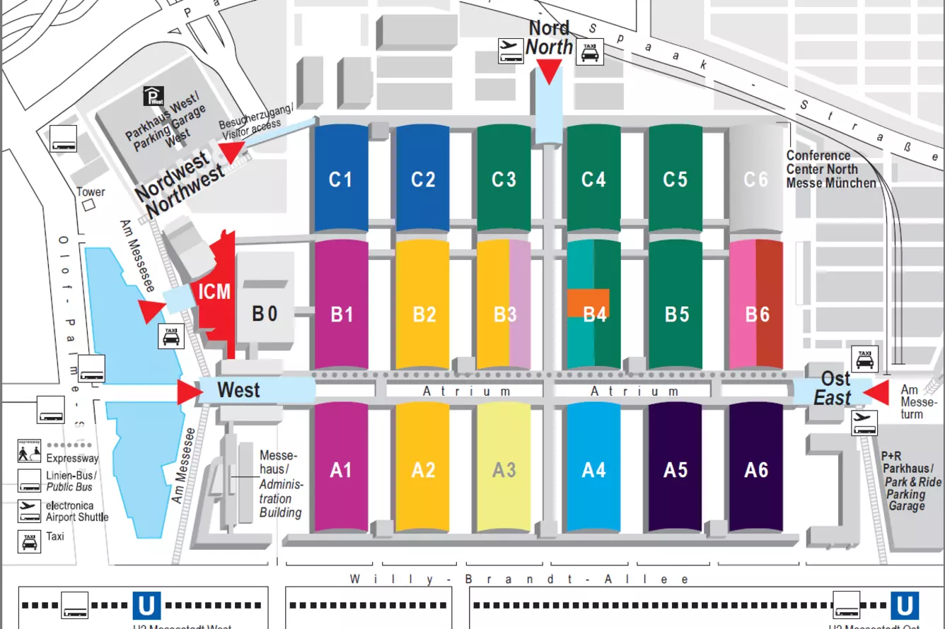 Fairgrounds map & Travel information | electronica