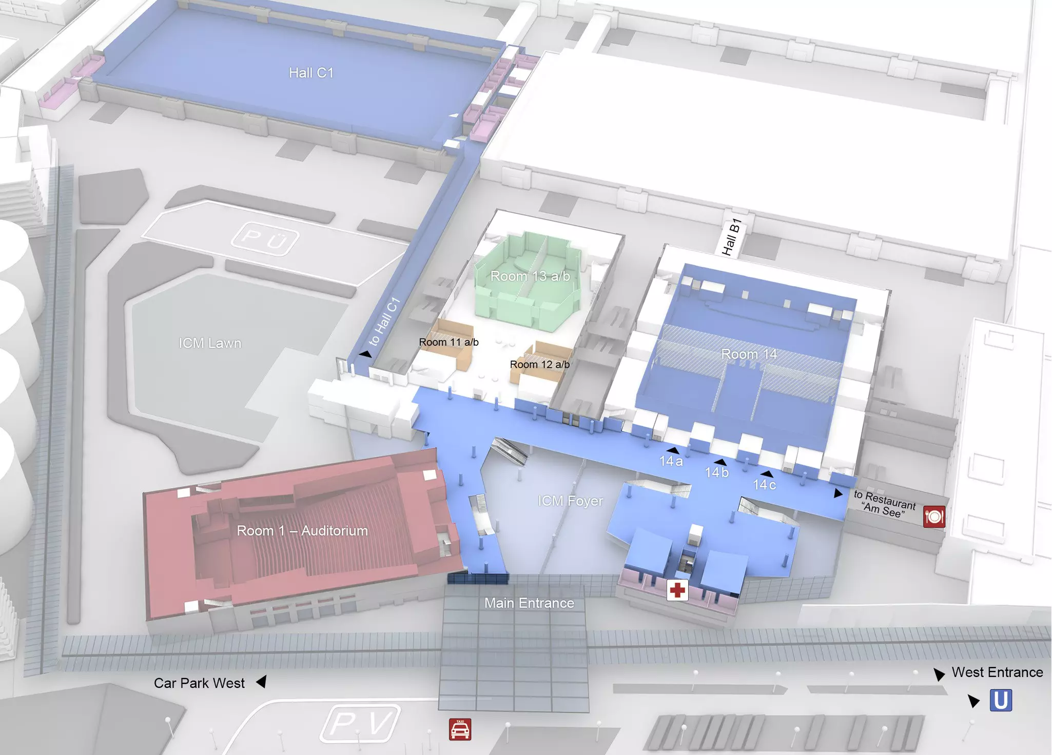 Detailed view: Foyer first floor