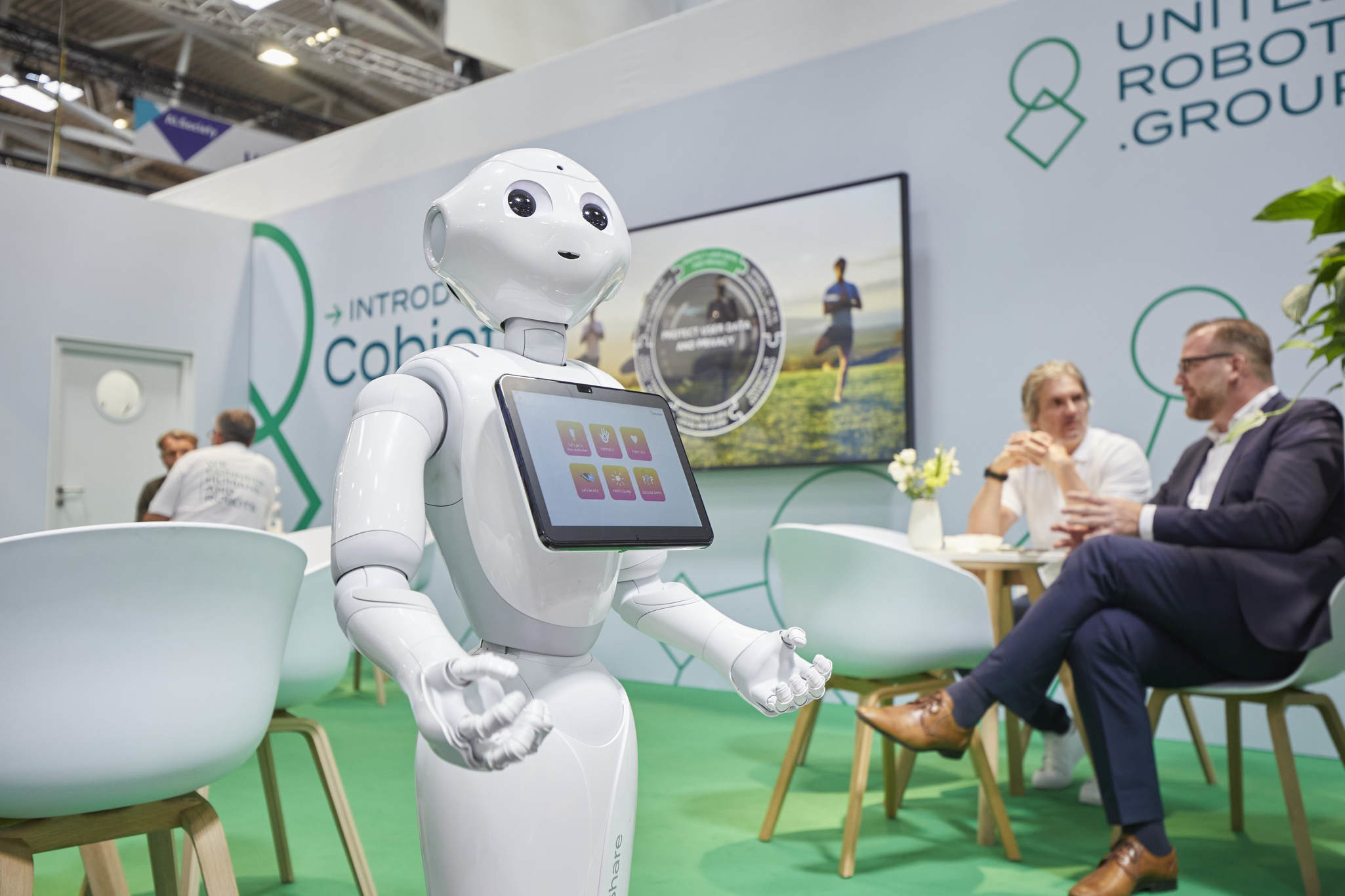 Experience service robots live