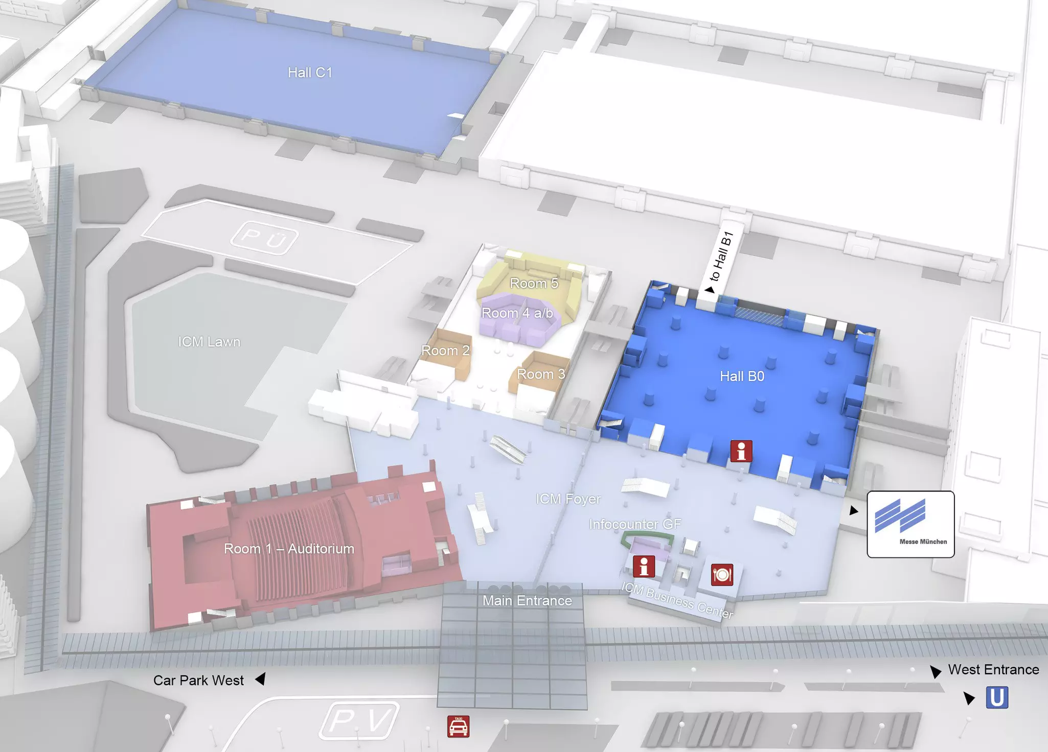 Detailed view: Hall B0