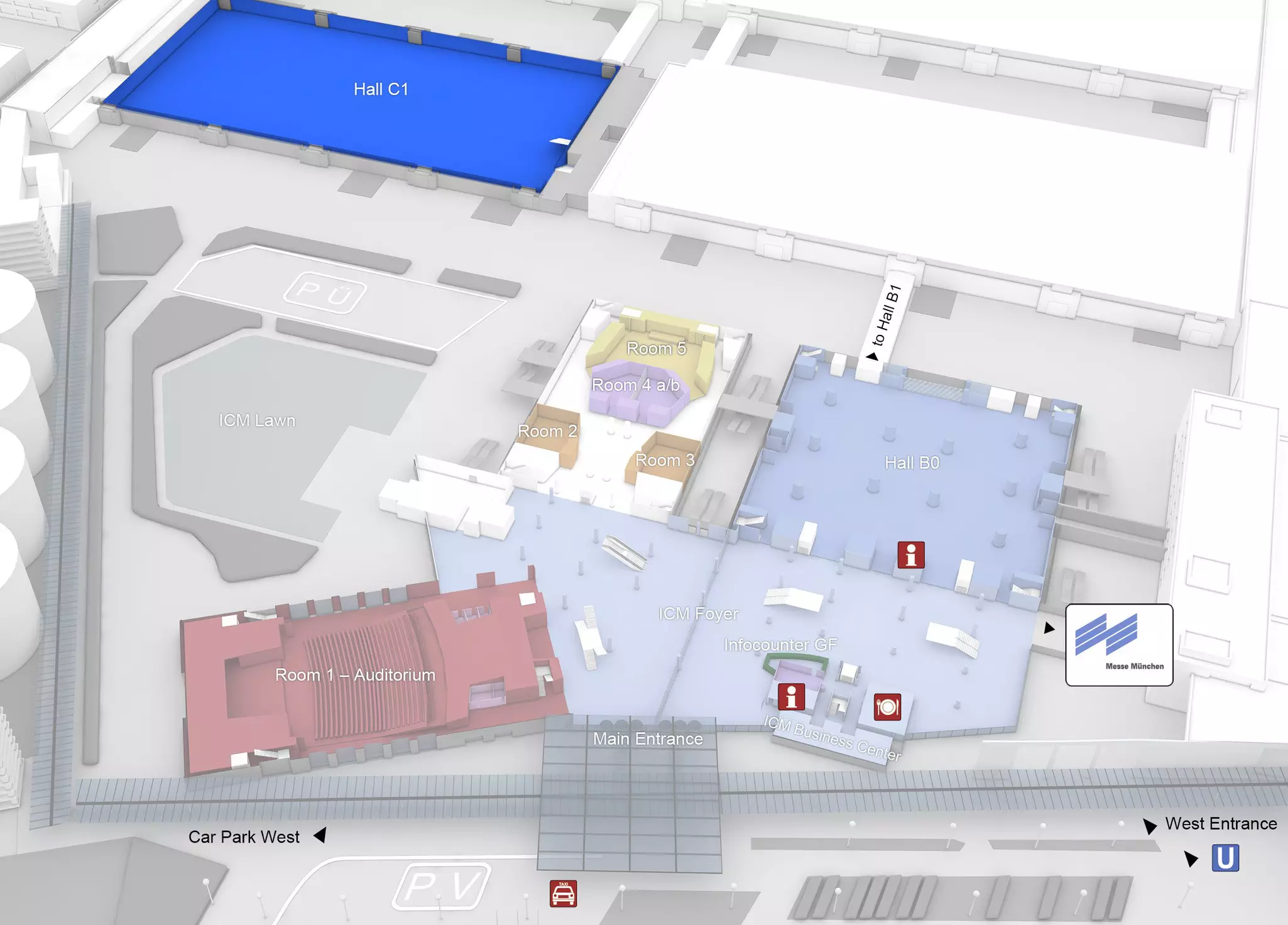 Detailed view: Hall C1