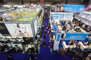 Trade Fair Center Messe München hall overview