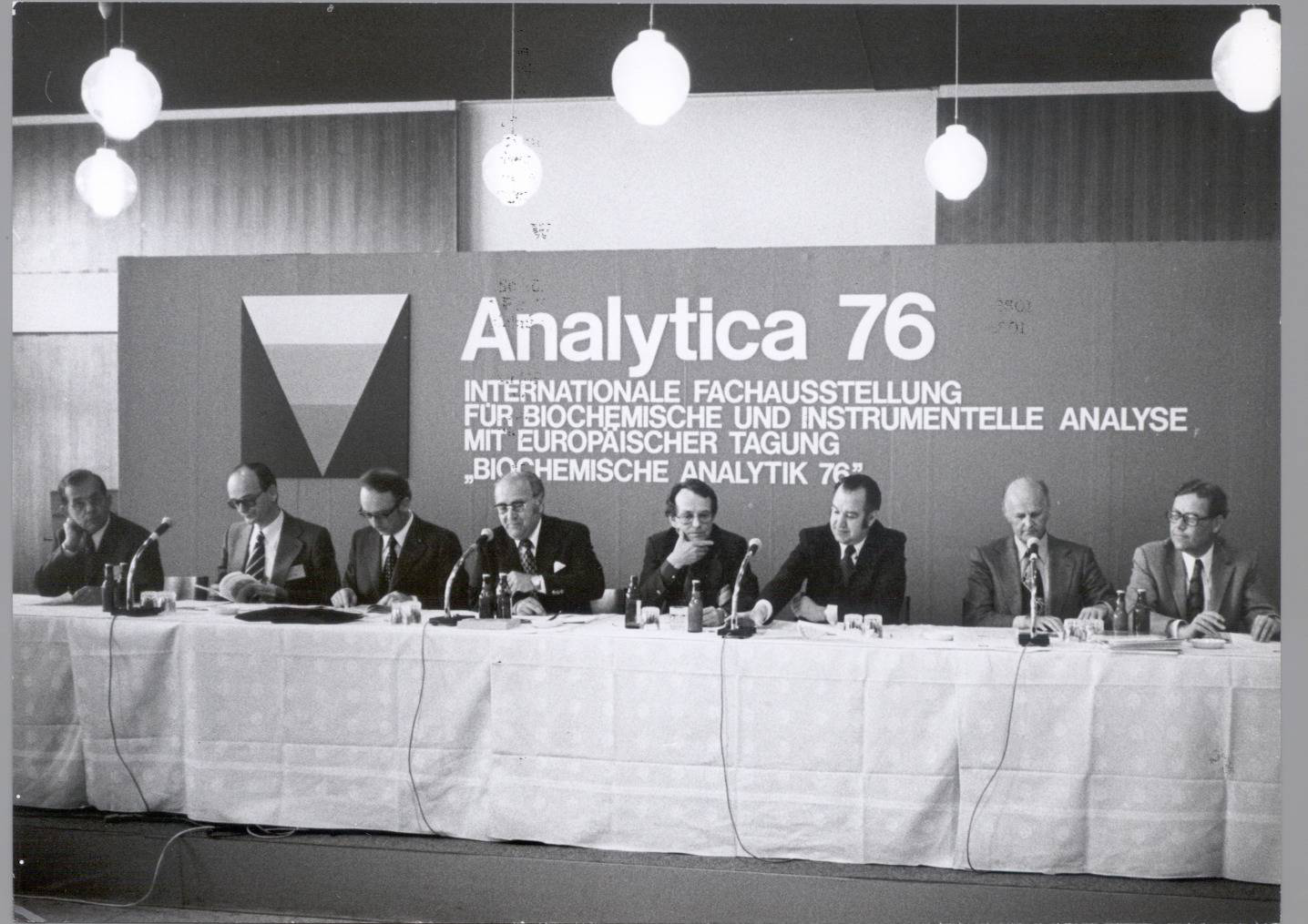 The history of the trade fair | analytica