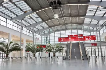 Trade Fair Center Messe München’s East Entrance