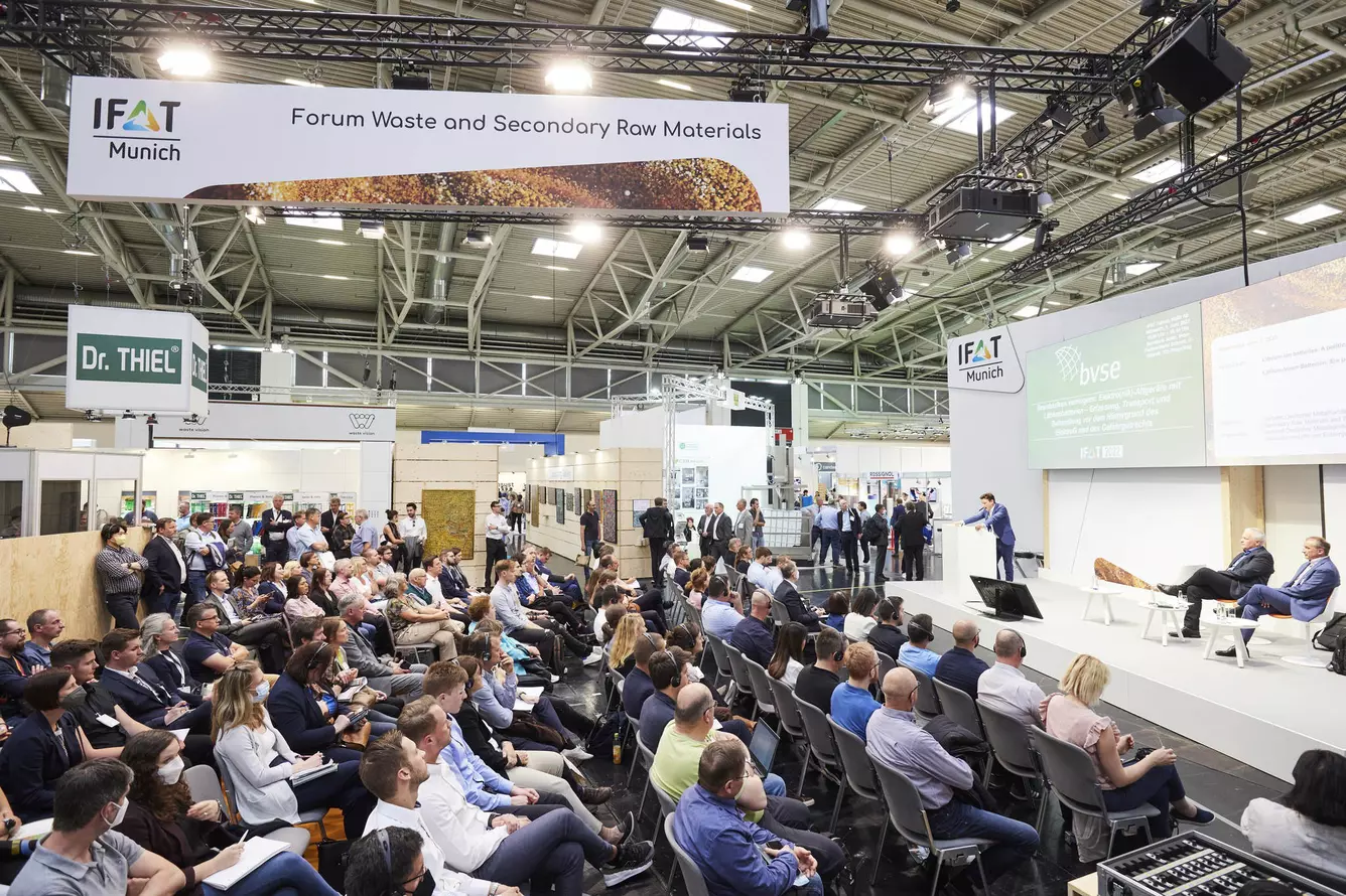 Event formats of IFAT Munich