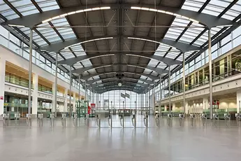 Trade Fair Center Messe München’s West Entrance