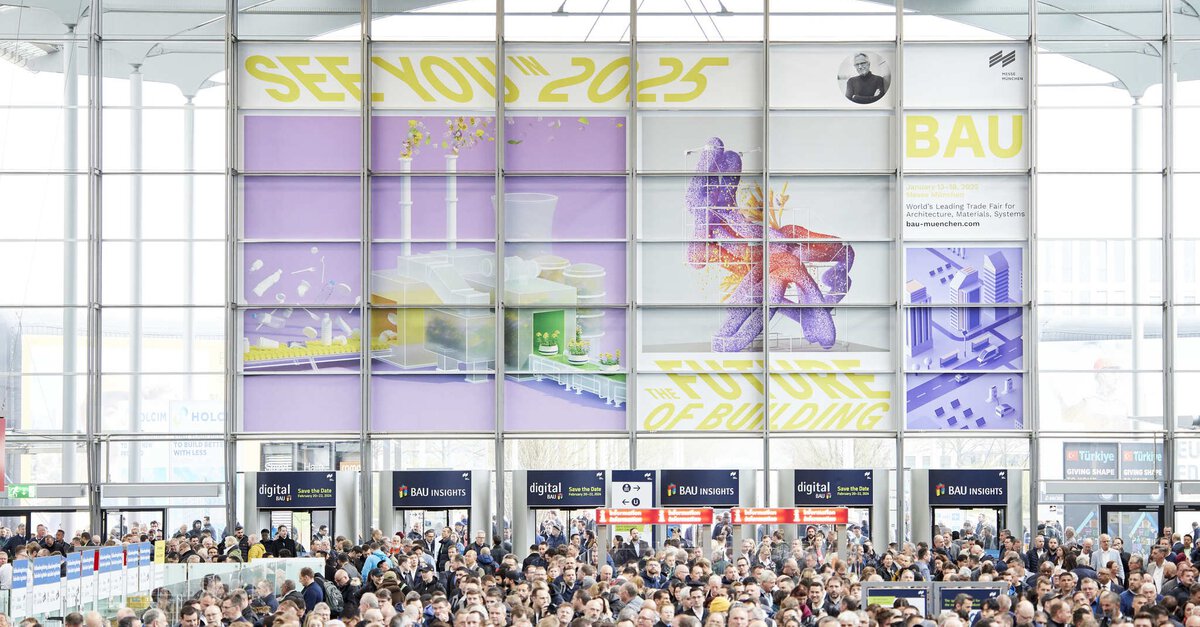 Benefit as a visitor from the world's leading trade fair BAU